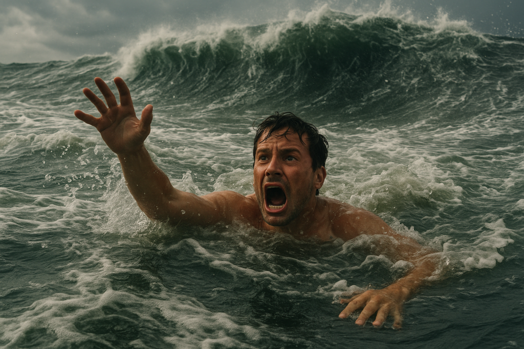 Dreaming of Drowning in a Stormy Sea Meaning: What Overwhelming Water ...